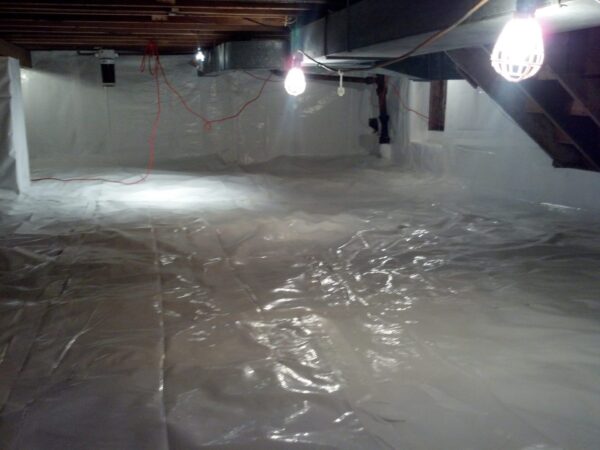 Crawl space encapsulation - Value Dry Waterproofing
