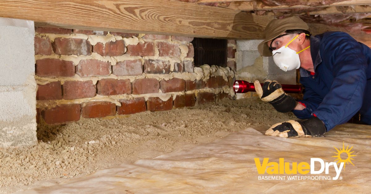 Crawl space encapsulation professional installation - Value Dry ...